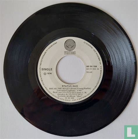 Just Take Me Single 60 59 104 1974 Status Quo Lastdodo