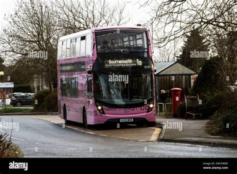 Morebus Services At Somerford Christchurch Uk With Breezer And
