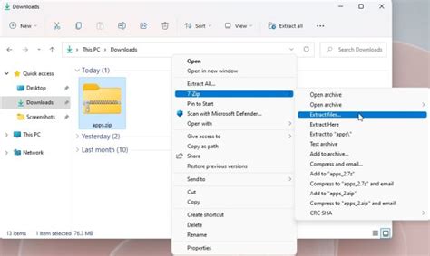 So Entpacken Sie Dateien In Windows 11 4 Einfache Methoden Moyens I O