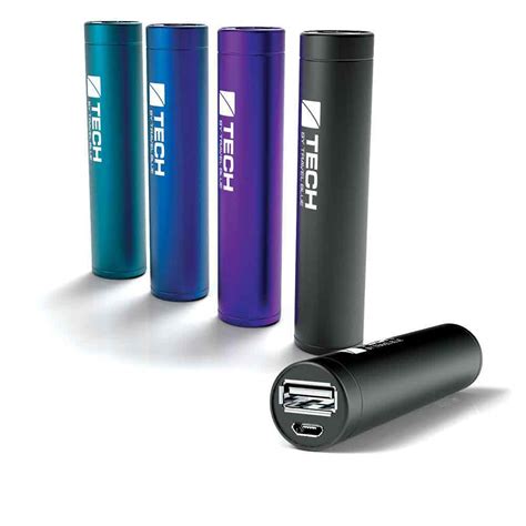 2600mah Portable External Usb Power Bank Blue Travel Blue Tech