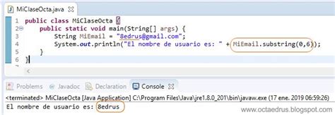 Octaedrus Capacitaciones Y Servicios Clase String En Java