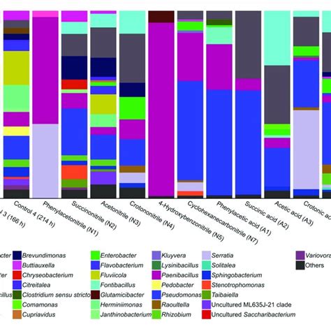 Relative Abundance Of Bacterial Genera Based On 16s Rrna Gene