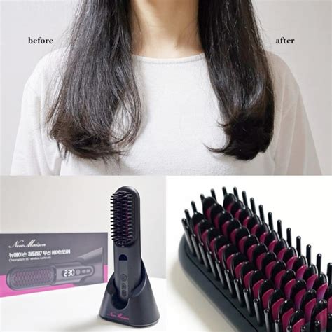 빗고데기 뉴메이슨 무선 헤어브러쉬 추천 셀프 볼륨매직 성공함 네이버 블로그