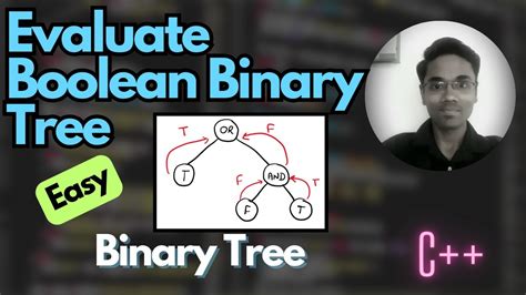 Evaluate Boolean Binary Tree Binary Tree Youtube