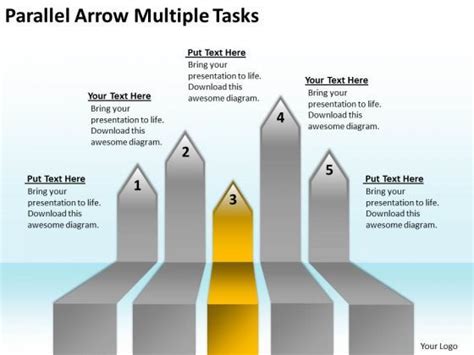 Parallel Processing Applications Tasks Powerpoint Templates Backgrounds For Slides