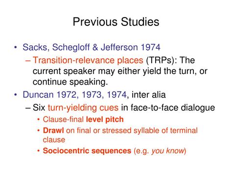 Ppt Turn Taking In Spoken Dialogue Systems Powerpoint Presentation