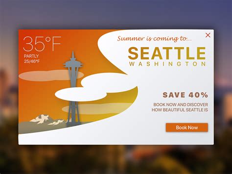 Pop Up Modal For Travel Industry A By Jonathan Witte On Dribbble