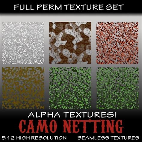 second life marketplace nightmaire net alpha textures