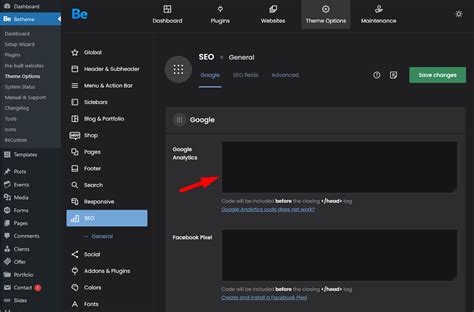 Add Custom Link Jscss — Betheme Support Forum