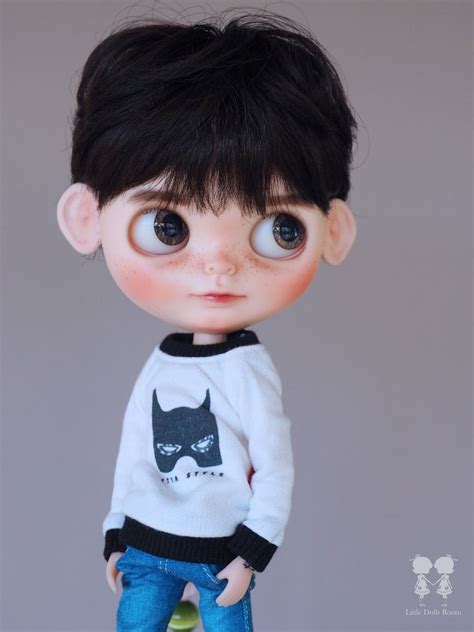 Jan 18 Blythe Boy 001 Base Doll Stella Savannah RBL Custom By