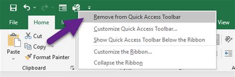 Customize The Quick Access Toolbar Spreadsheet Life Blog