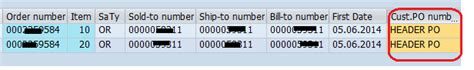 Solved Line Item Po Should Disply In The Report Sap Community