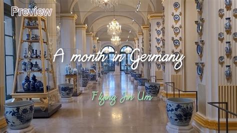 독일 한 달 살기 🇩🇪 9 드레스덴 어학연수 마지막 날 츠빙거궁전 알슈타트 관광 불타오르는 글루바인과 룰라드 먹방 Youtube