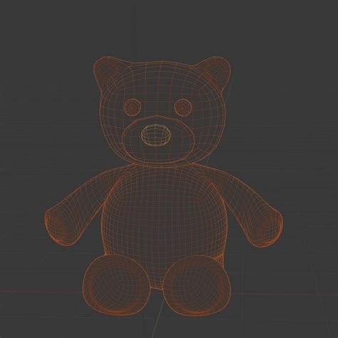 3d Model Teddy Bear Turbosquid 2183054