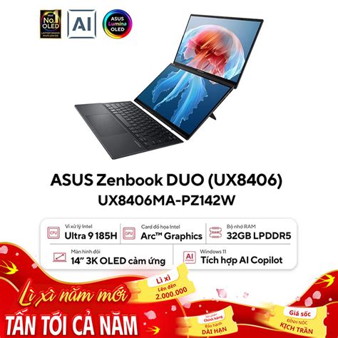Laptop Asus Zenbook Duo Oled Ux Ma Pz W I N L Nh I N M Y Thi T B C Ng Ngh