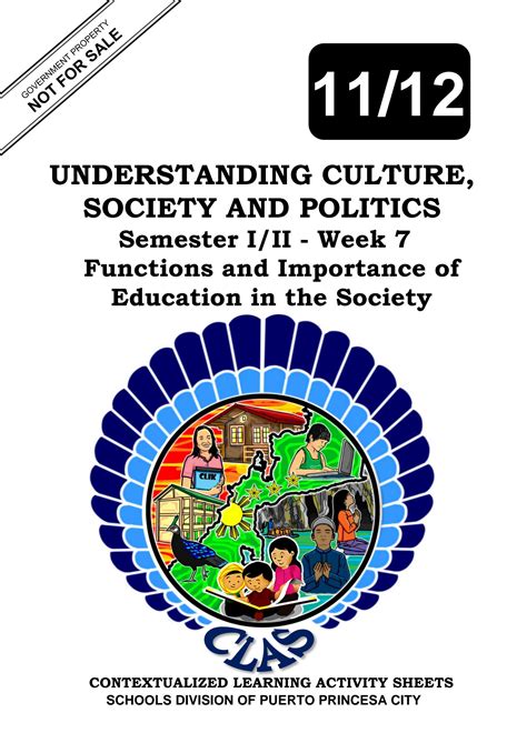 SOLUTION Ucsp11 12 Fourthquarter Clas2 Functions And Importance Of