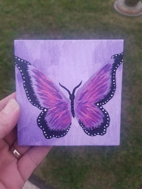 Acrylic 4×4 Canvas Painting