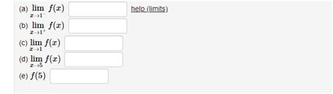Solved For The Function Ff Whose Graph Is Given State