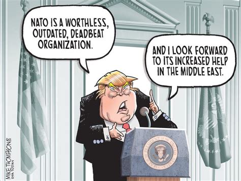 Best Of President Donald Trump In Political Cartoons