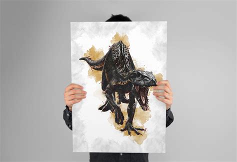 Scorpius Rex Poster Dinosaur Poster Scorpius Rex Print Etsy