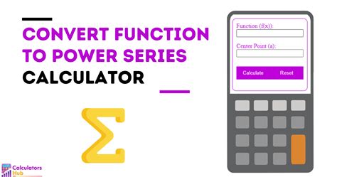 Convert Function To Power Series Calculator Online