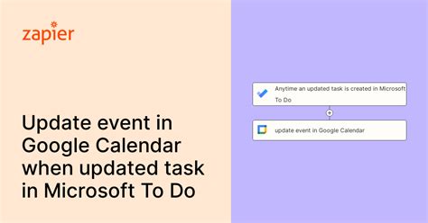 Anytime An Updated Task Is Created In Microsoft To Do Update Event In