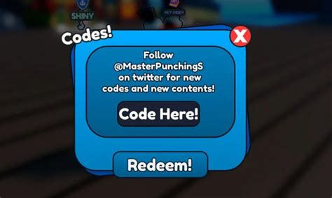 Master Punching Simulator Codes April 2024 Gamer Digest