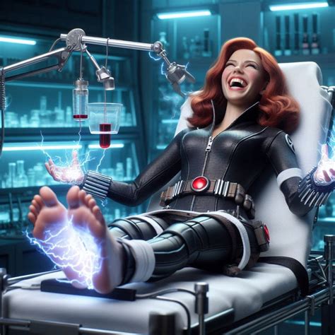 Black Widow Electricity Tickle Interrogation By Tool04 On Deviantart