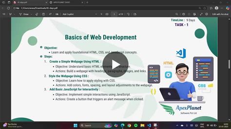 webdevelopment internship html css javascript frontenddevelopment