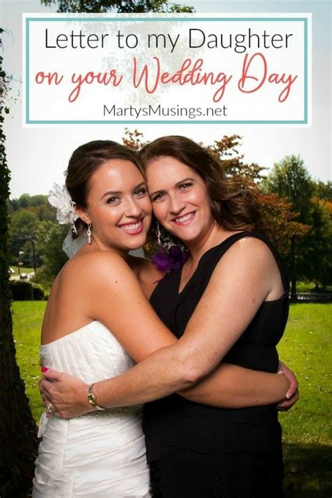 Mother Daughter Wedding Day Quotes Special Things Mother To Daughter
