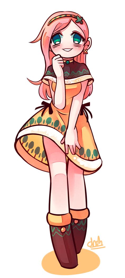 Flutter Shy By Basakdash On Deviantart
