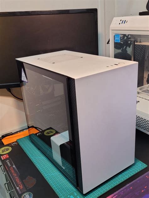 Nzxt H210 Mini Itx Case With Tempered Glass White Computers And Tech