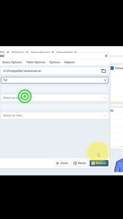 How To Backup Postgresql Database Using Pgadmin Best Postgresql Tutorial Shorts Youtube