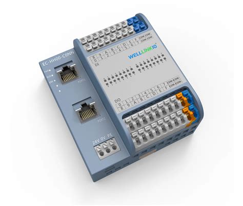 Digital Quantity Module Decowell EtherCAT I O Module 16DI16DO Input