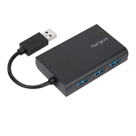Targus Ach122usz 3 Port Usb Ethernet Combo Hub Usb External 3