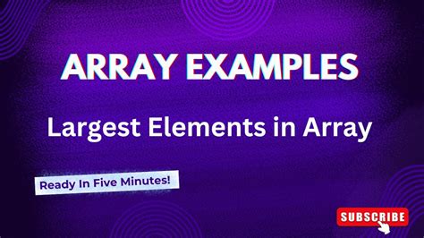 Unlocking Java Find The Largest Element In A Sorted Array With This