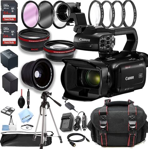 Canon Xa Professional Uhd K Camcorder With Pack Sandisk Off