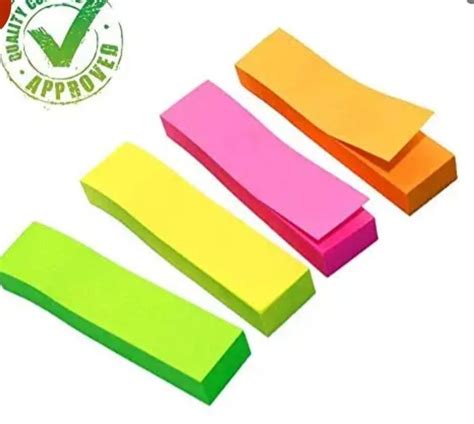 Color Sticky Notes Size 2x5 Inch At ₹ 60 Pack In New Delhi Id