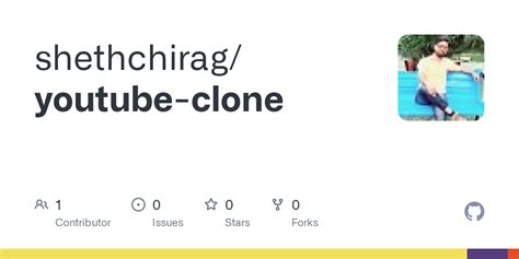 GitHub Shethchirag Youtube Clone