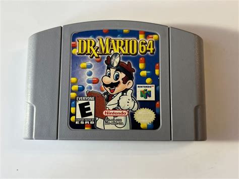 Dr Mario 64 Nintendo 64 2001 N64 Tested Walmart
