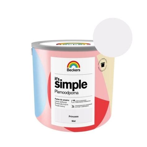 Beckers Its Simple Princess 25l Z Najszybszą I Bezpieczną Wysyłką