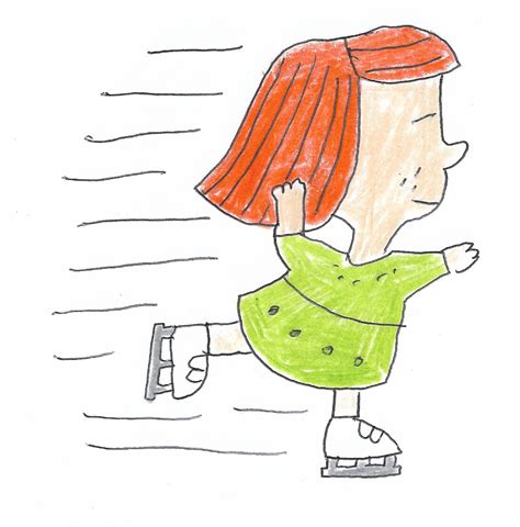 Peppermint Patty Ice Skating By Dth1971 On Deviantart