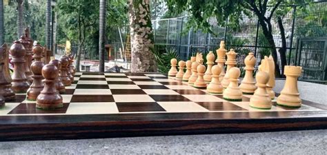 Tablero De Ajedrez Profesional De Madera 55cm X 55cm Envío gratis