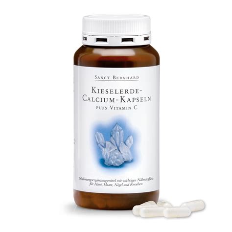 Silica Calcium Capsules Buy Securely Online Now Sanct Bernhard
