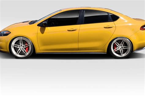 2015 Dodge Dart 0 Sideskirts Body Kit 2013 2016 Dodge Dart Duraflex