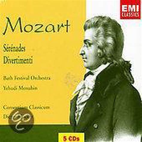 Mozart Sérénades Divertimenti Wolfgang Amadeus Mozart CD album
