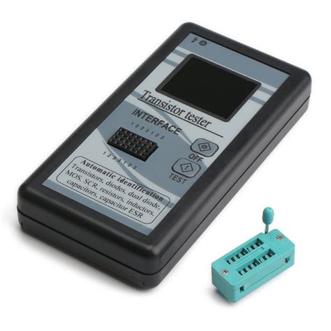 Transistor Tester DROK Mosfet Transistor Capacitor Tester Mega328 NPN PNP Transistor Diode