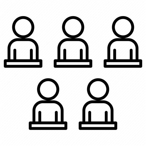 Classroom Education School Class Study Lesson Students Icon