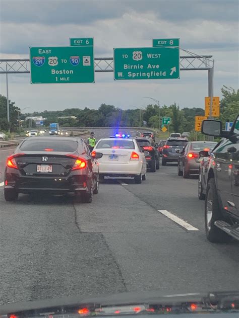 I 91 Crash Involving Tractor Trailer And Motorcycle Causes Serious