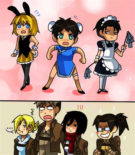 Chibi Guy Sexy Shingeki No Kyojin By Sofia 1989 On Deviantart